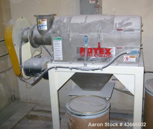 UsedRotex Rotary Screen. Model # RCS-26C, s/n T206003A , 304 stainle