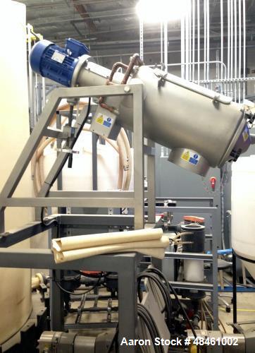 Used Russell Finex Liquid/Solid Separator. Model Fines Saver. Rotary