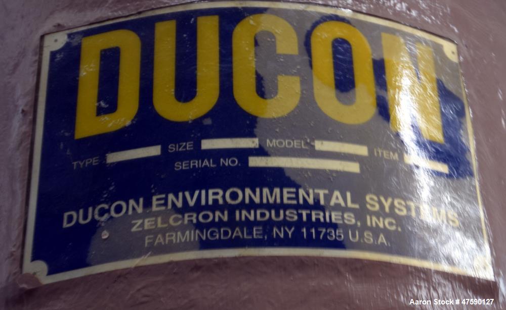 Unused- Ducon fiberglass scrubber system with 1.5HP blower