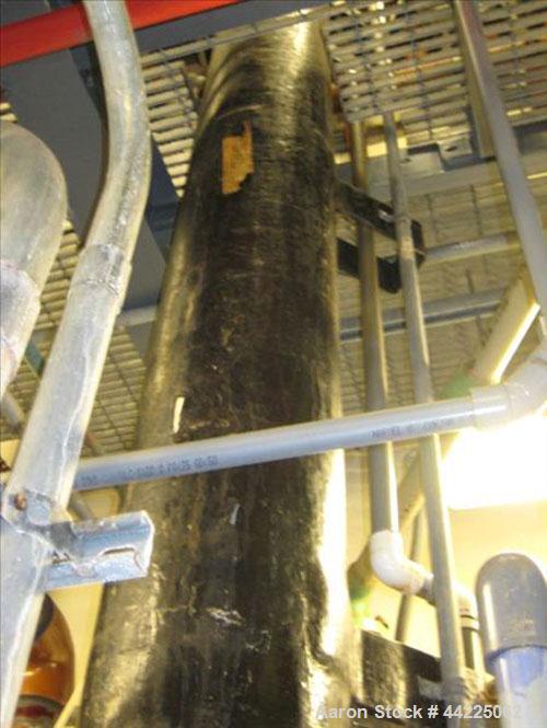 Used Ceilcote Air Pollution Process Scrubber. Design pressure -20 to