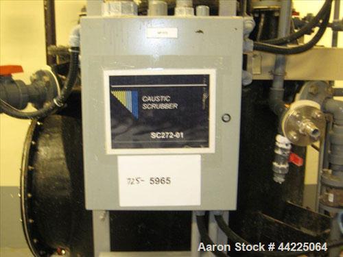 Used Ceilcote Air Pollution Process Scrubber. Design pressure -20 to