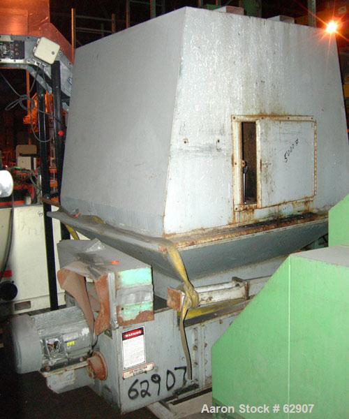USED: American Pulverizer grinder. 26" x 35" feed opening, dual cam t