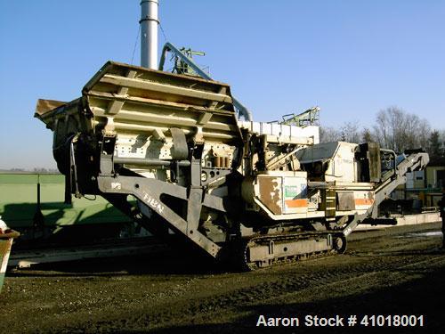 UsedMetso Minerals Mobile Shredder (Crusher), Model LT 1110S. New 200