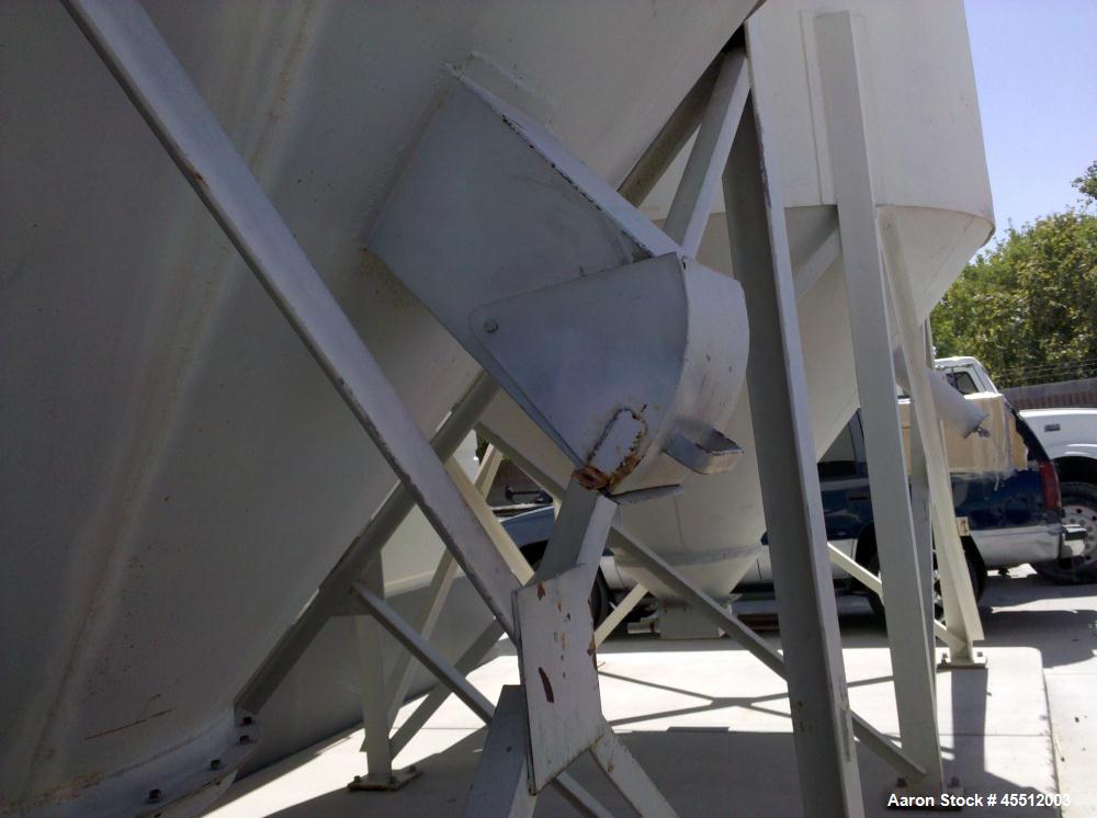 Used Silo, 11 feet diameter, 20 feet high. Includes bottom slide gate