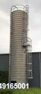 Used Conair Contractor System Silo, Aluminum. 116" diameter x 48' Hig