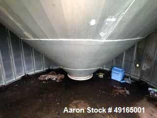 Used Conair Contractor System Silo, Aluminum. 116" diameter x 48' Hig