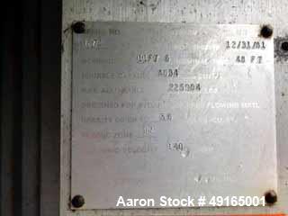 Used Conair Contractor System Silo, Aluminum. 116" diameter x 48' Hig