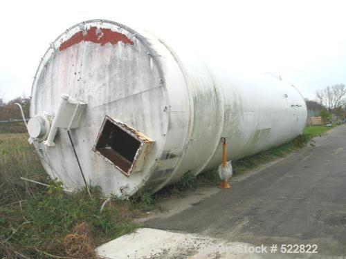 USED: 2000 cubic foot lime silo with discharge, feeding and mixingpac