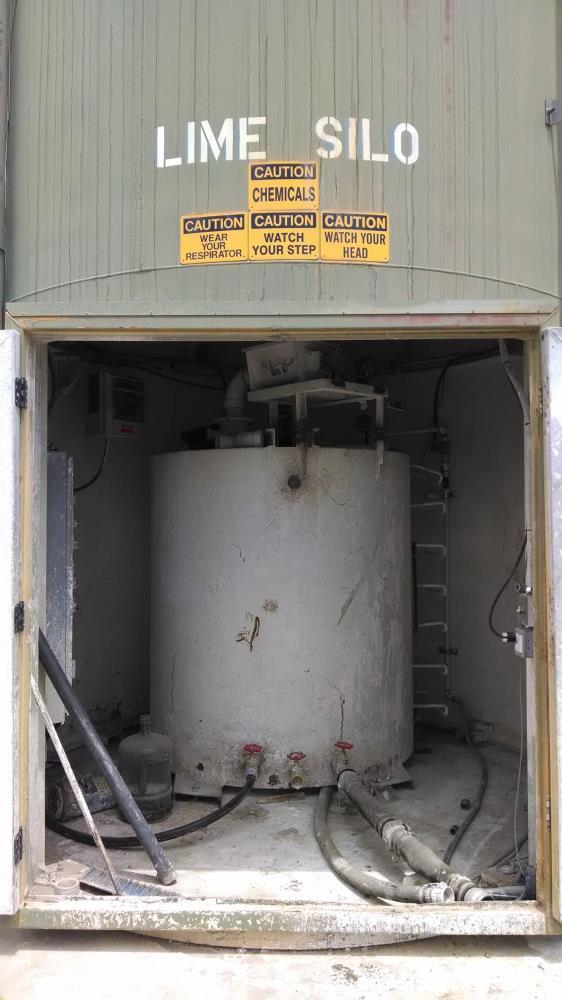 Used Stanco Lime Silo, Model 60-40. 28.5 Ton capacity (1,425 cubic fe