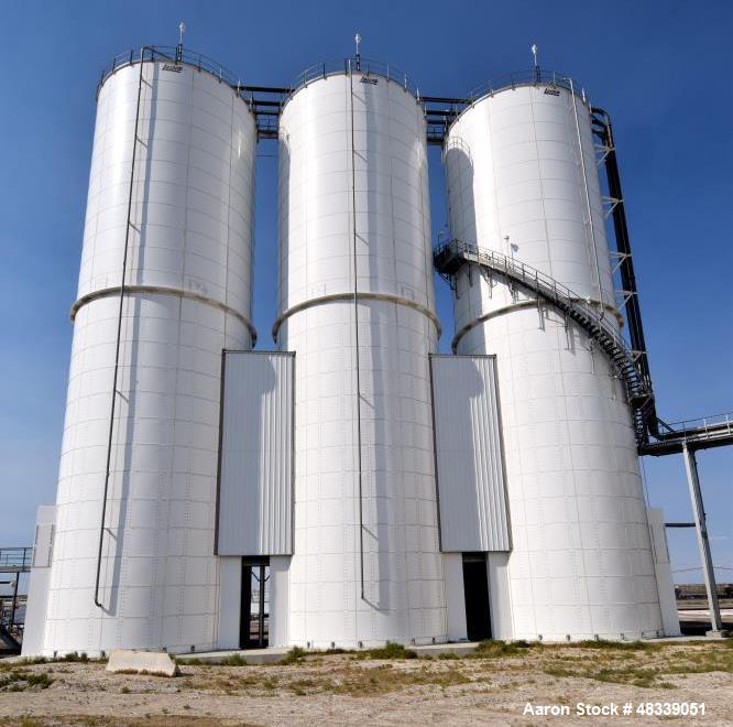 Used Laidig Systems Steel Bolted Silo, Approximate 44,000 Cubic Feet,