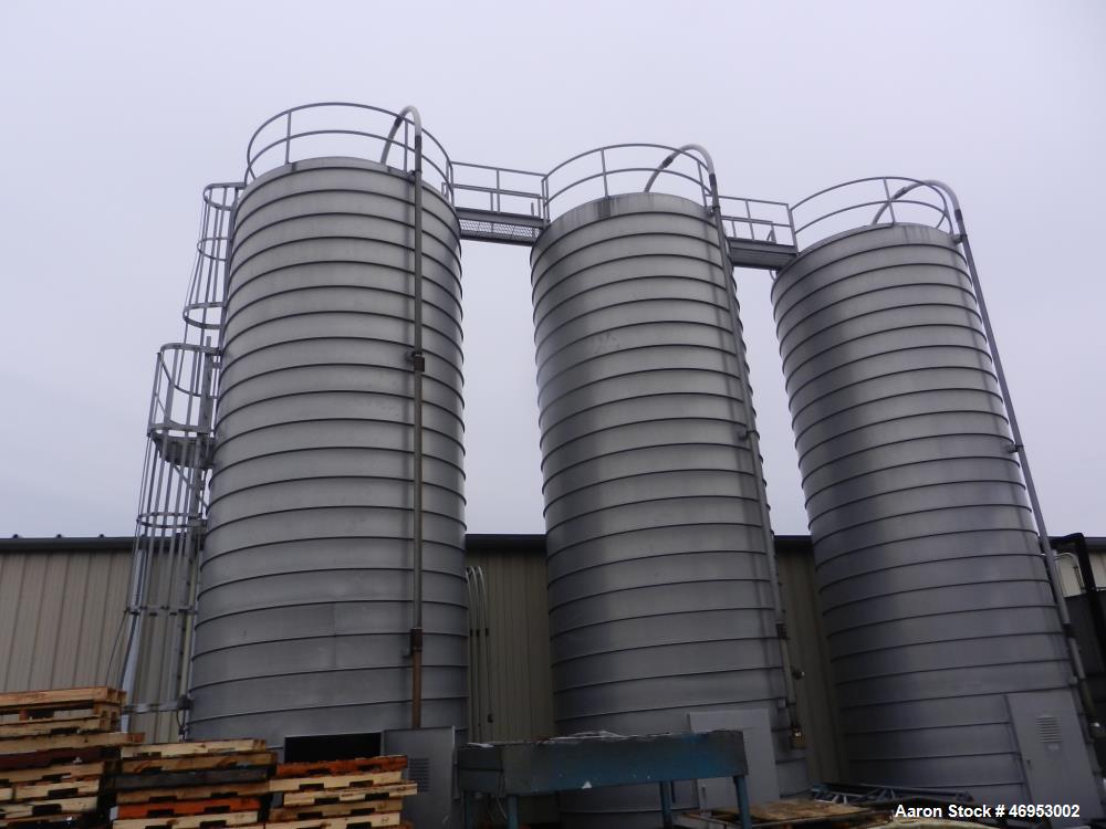 Unused- Conair Silo, 11-6" diameter x 32' inside height Aluminum Spir