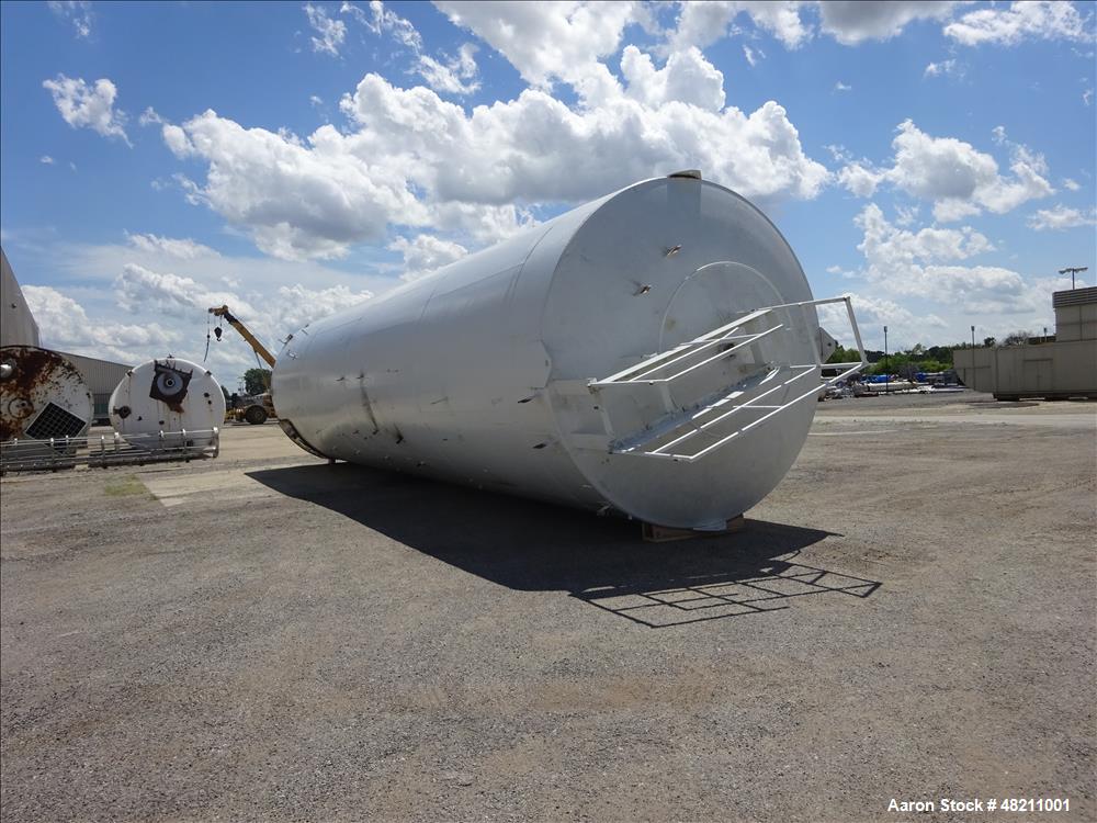 Used Walker Stainless Cold Wall Storage Silo, 40,000 Gallon, Model 80