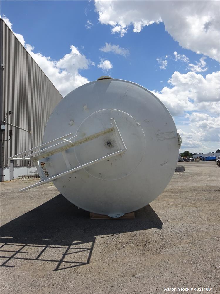 Used Walker Stainless Cold Wall Storage Silo, 40,000 Gallon, Model 80