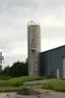 Used Conair Contractor System Silo, Aluminum. 116" diameter x 48' Hig