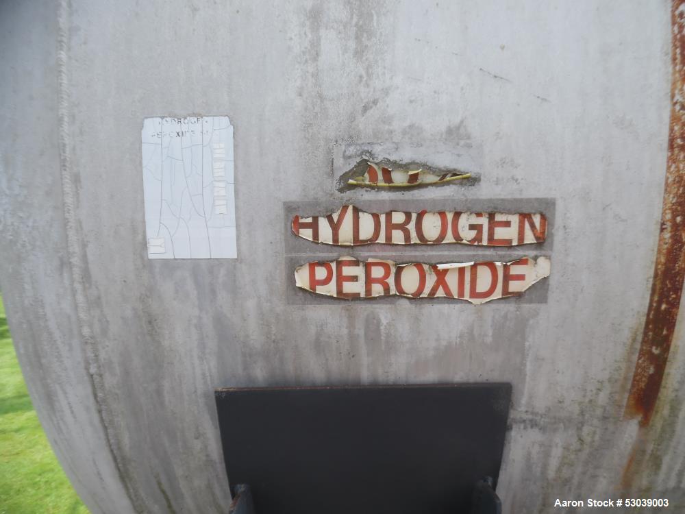 Used Schwabel Fabrication 7000 Gallon Horizontal Tank. 1/4" 5254 grad