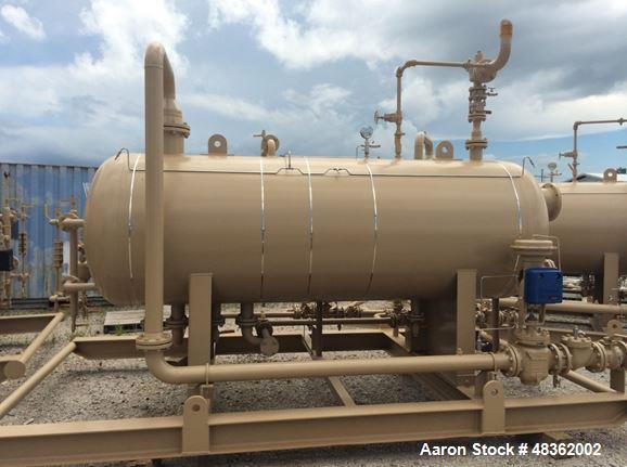 Unused- Horizontal Oil, Gas, Water Production Separator. 48