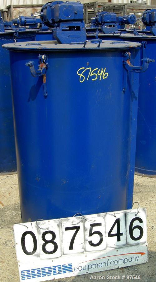 USED: Graco Mix Tank, 100 gallon, carbon steel, vertical. 30" diamete