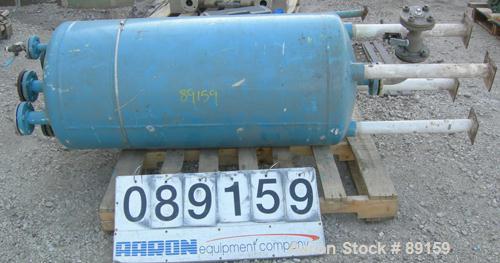 USED: Niles Steel pressure tank, 100 gallon, carbon steel, vertical.