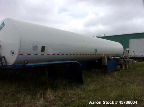 Used 5600 Gallon CO2 Transport Trailer. Rated 300 PSIG used for trans