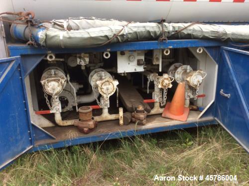 Used 5600 Gallon CO2 Transport Trailer. Rated 300 PSIG used for trans