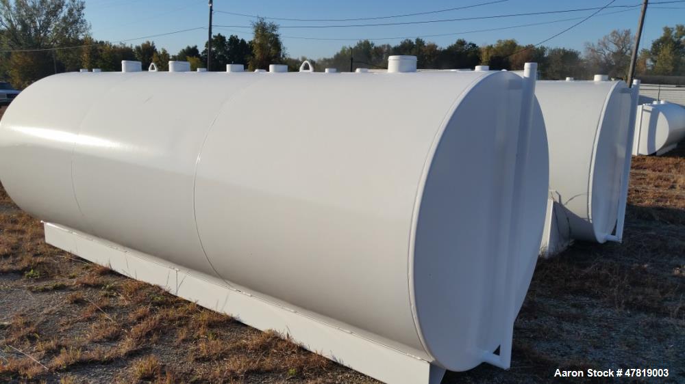 Unused- 2,500 Gallon Tank. Two compartment, UL, h