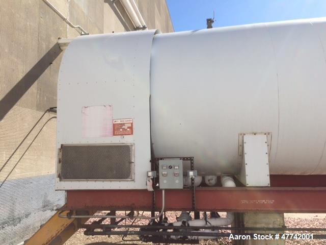 Used Tomco CO2 Tank. 30 ton capacity, 350 psi at 200 degrees F. Mfg.