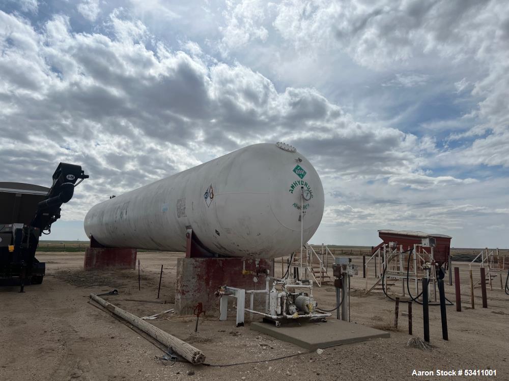Used Trinity Industries Anhydrous Ammonia Storage Tank. 30,000 Gallon