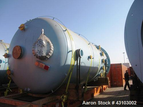 Unused-Vertical Glass Lined Storage Tank, PCW 11,900 Gallon. 87 psig