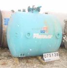 Used Pfaudler Chemstore Closed Glass Lined Tank, 2000 Gallon, Model C