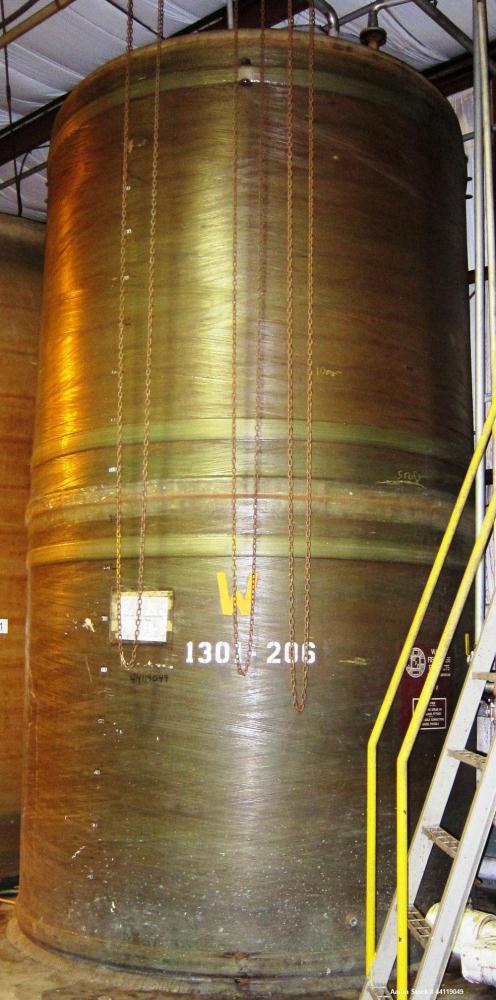 Used10,000 Gallon, Raven, Fiberglass Tank, 8'6" Diameter, 11' Straigh