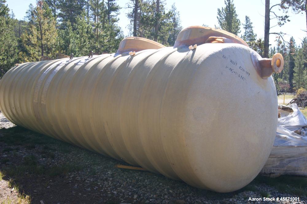 Unused- Containment Solutions Tank, 5,000 Gallons, FRP, Horizontal.