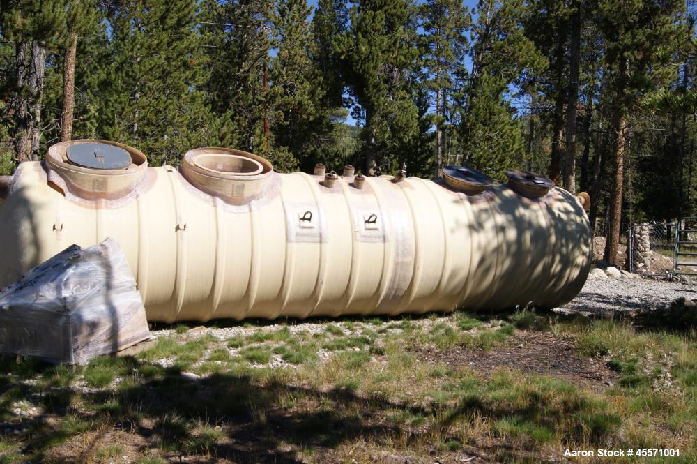 Unused- Containment Solutions Tank, 5,000 Gallons, FRP, Horizontal.