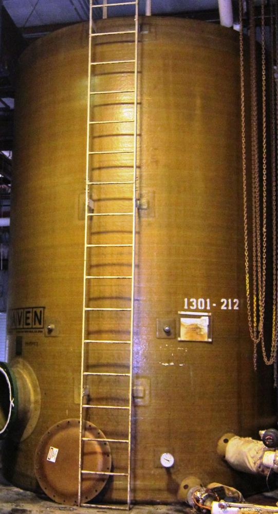 Used10,000 Gallon, Raven, Fiberglass Tank, 8'6" Diameter, 11' Straigh