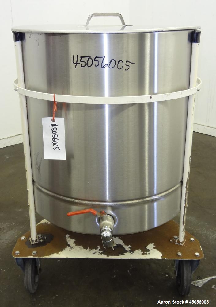 Used M.J.S. Tank, 300 Liter (79.2 Gallon), Type 300 RSWAC/C, 304 Stai