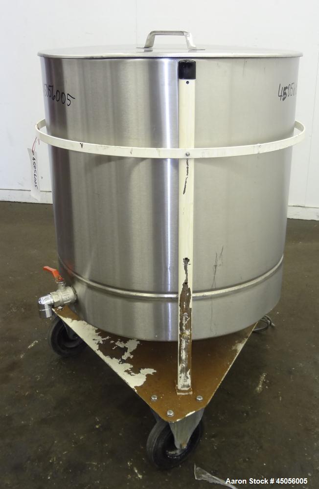 Used M.J.S. Tank, 300 Liter (79.2 Gallon), Type 300 RSWAC/C, 304 Stai