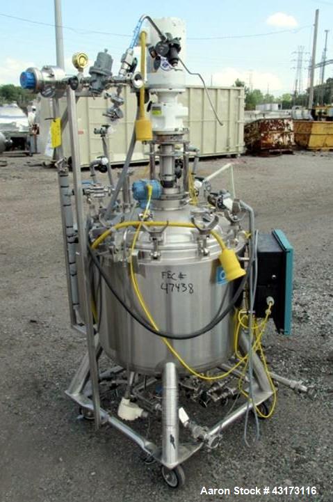 Used DCI Pressure Receiver, 140 Liter. 316L stainless steel construct
