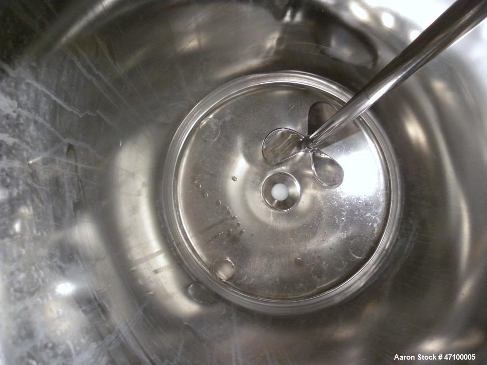 Used Packo Inox Pressure Tank, 52.8 Gallon (200 Liter), 316 Stainless