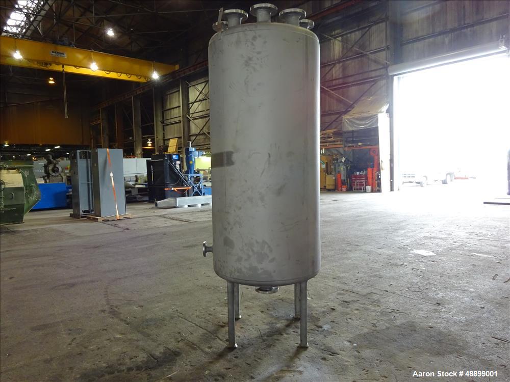 Used Paul Mueller Tank, 355 Gallon, Model F, 304 Stainless Steel, Ver