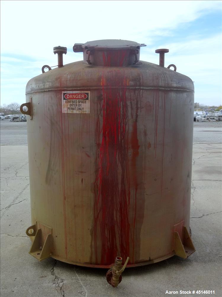 Used Chicago Boiler Company, Approximate 1,000 Gallon, 304 Stainless