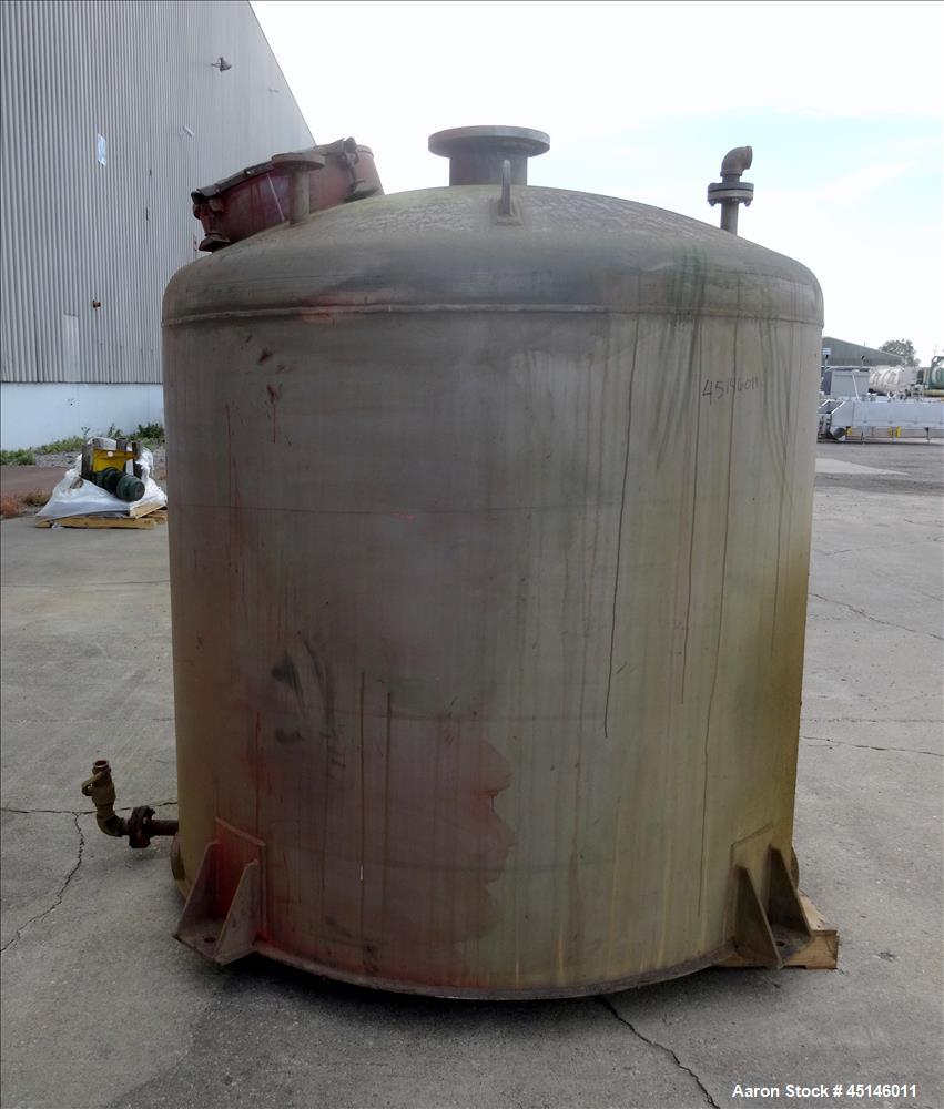 Used Chicago Boiler Company, Approximate 1,000 Gallon, 304 Stainless
