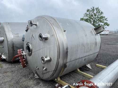 Unused- Crown Iron Works Inc. 2500 gallon 304L stainless steel vertic