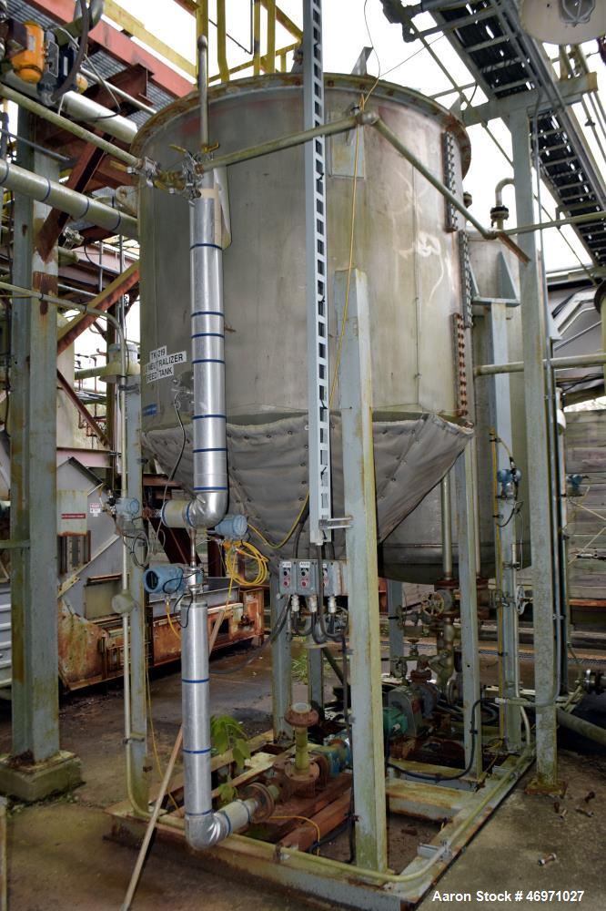 Used PEMCO Process Engineering & Machine Tank, Approximate 1000 Gallo