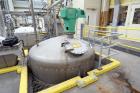 UsedMason Steel Tank, Approximately 2,500 Gallons, 316 Stainless Stee