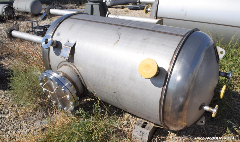 Unused- Apache Stainless Pressure Tank, 700 Gallon, 316L Stainless St