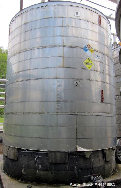 UsedApache, Tank, approximately 12,700 gallon, 304 stainless steel, a