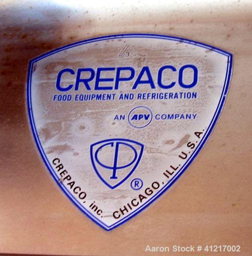 Used Crepaco Tank Silo, 70,000 Gallon, Stainless Steel. 12'7" Diamete