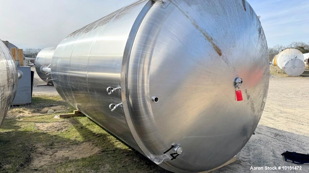 UsedJV Northwest (ICC) Stainless Steel Jacketed Vessel. 304 stainles