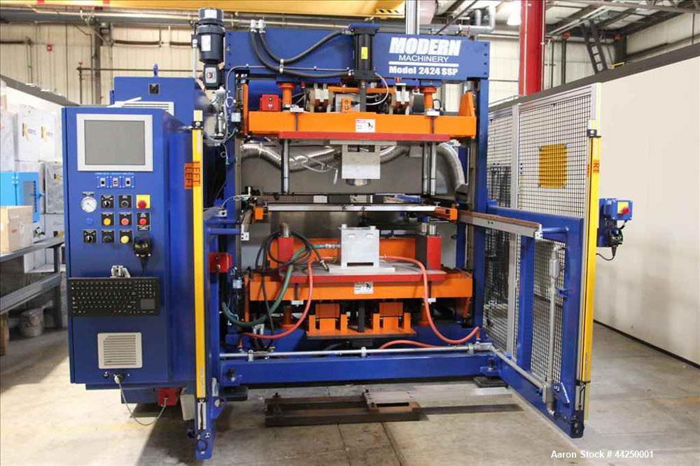Used- Modern Machinery Thermoformer, Model 2424 S