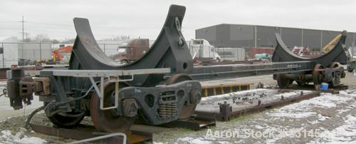 USED: RAIL CAR CHASIS. With (2) Barber trucks, S-2-HD, FGS-04DN-GA, 2