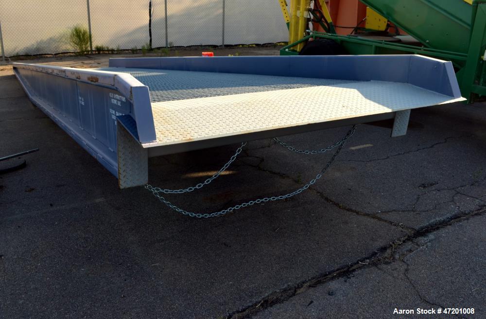 Used Bluff Manufacturing Portable Steel Yard Ramp, Model 20SYS8430, C